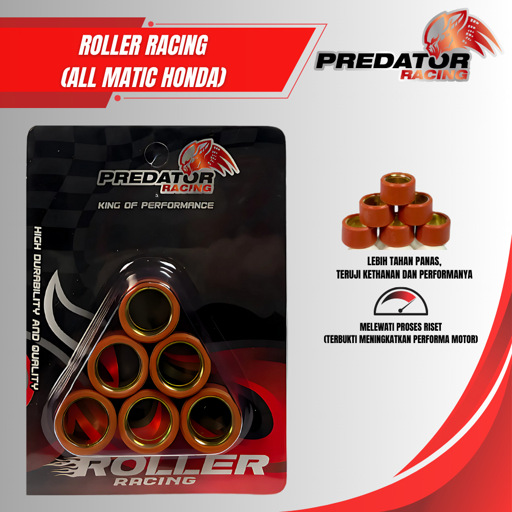 Jual PREDATOR13 ROLLER RACING (ALL MATIC HONDA) ROLLER CVT ROLLER MATIC ...