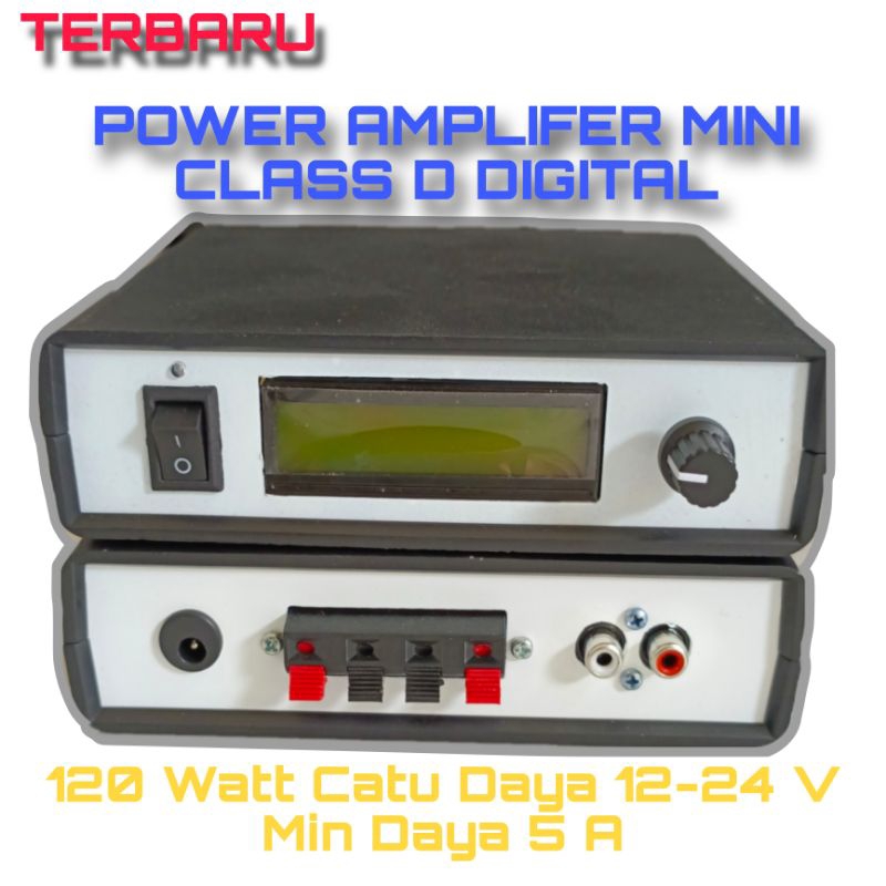 Jual Power Amplifer Mini Class D Digital | Shopee Indonesia