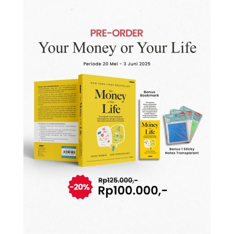 Jual Your Money or Your Life - Vicki Robin dan Joe Dominguez - Baca ...