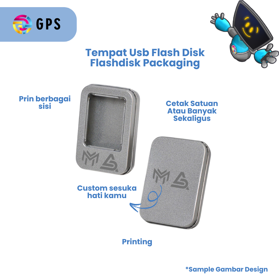 Jual GVIBES - CUSTOM TEMPAT USB FLASH DISK FLASHDISK PACKAGING BOX ...
