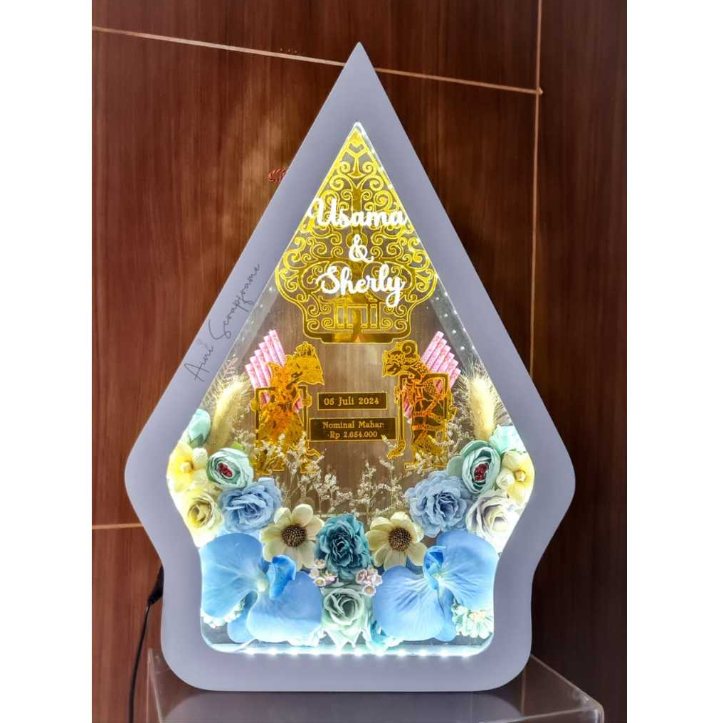 Jual Mahar Gunungan Wayang Ukuran 35x45 Cm Mahar Gunungan Mahar Wayang Mewah | Shopee Indonesia