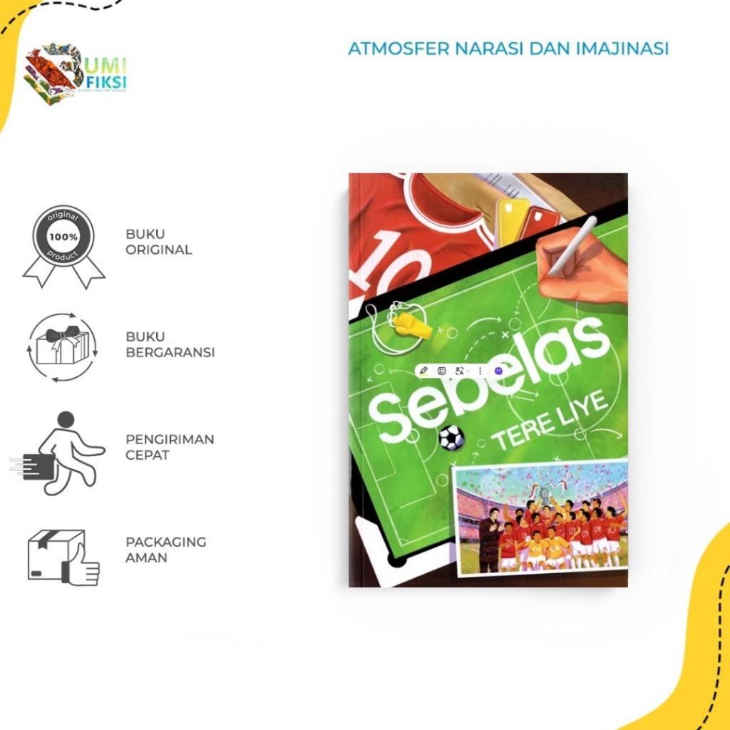 Jual Buku Novel - Sebelas - Tere Liye - Sabak Grip Nusantara ...