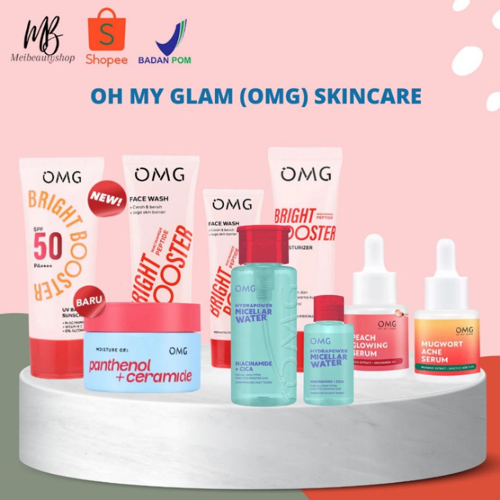 Jual OMG Oh My Glow - Glow Kit Paket Perawatan Wajah untuk Kulit Tampak ...