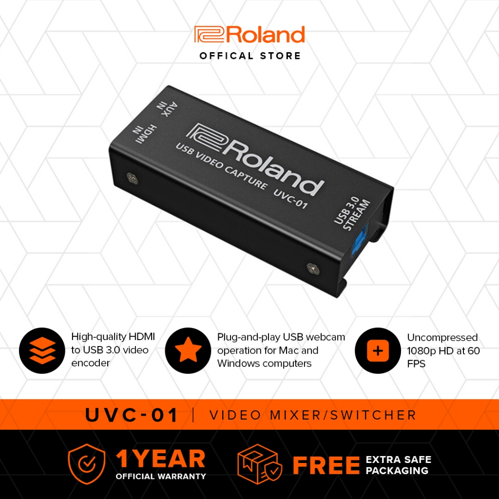 Jual Roland UVC-01 USB Video Capture | Shopee Indonesia