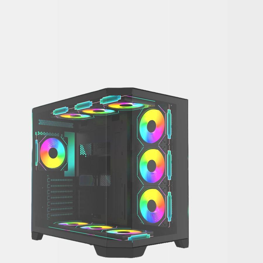 Jual CASING PC VENOM RX ATX TITAN 3D MAX-BLACK/WHITE - BLACK | Shopee ...