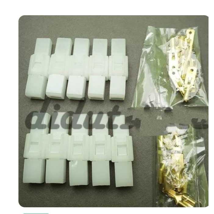 Jual RF4075 Socket Kabel 1 Pin Besar Isi 10 set soket motor mobil ...