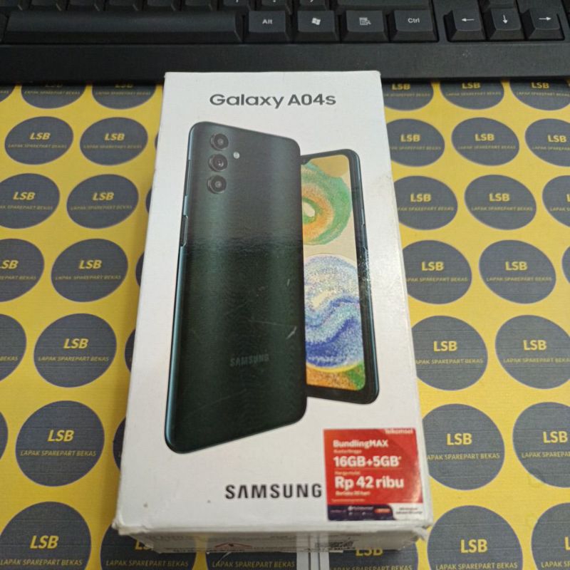 Jual DUS BOX HANDPHONE SAMSUNG A04S A047F/DS ORIGINAL BEKAS | Shopee ...