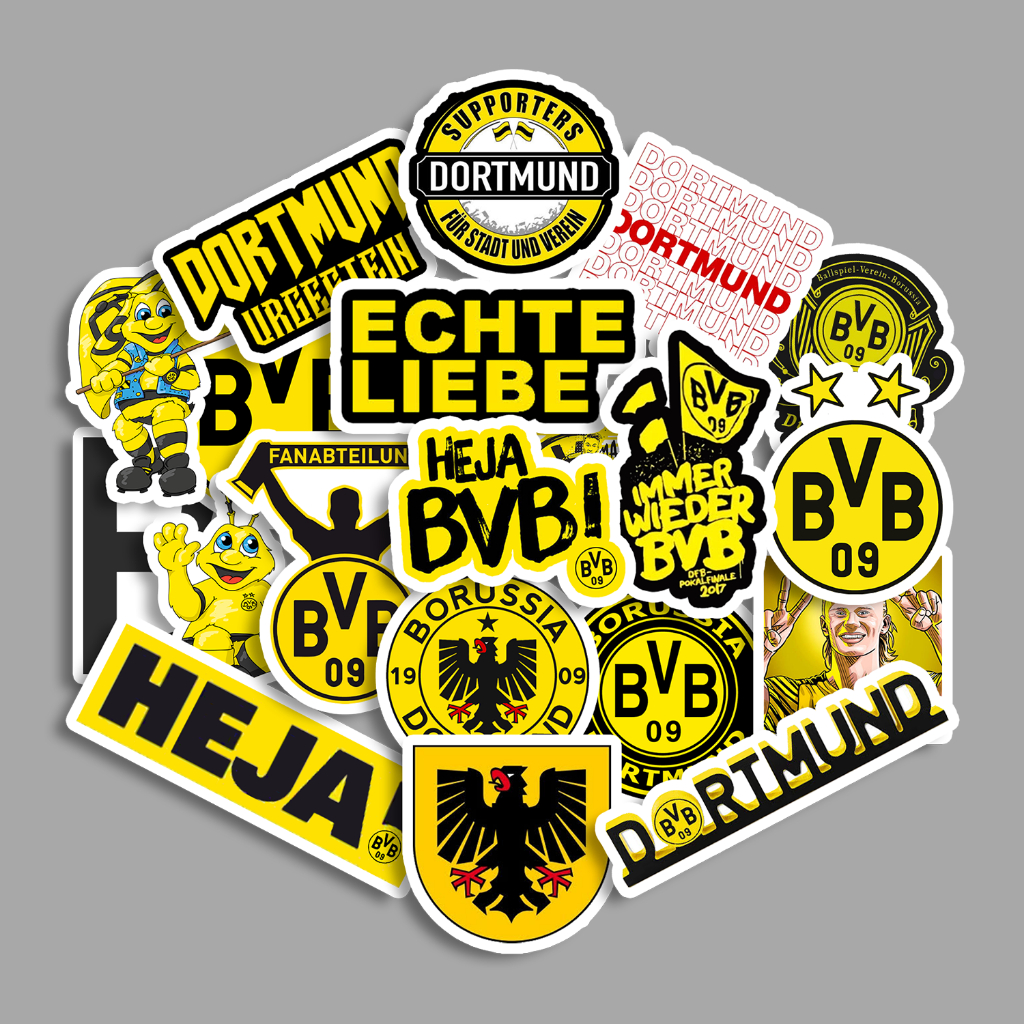 Jual STICKER PACK - BORUSSIA DORTMUND | STICKER KOPER STICKER TUMBLER ...