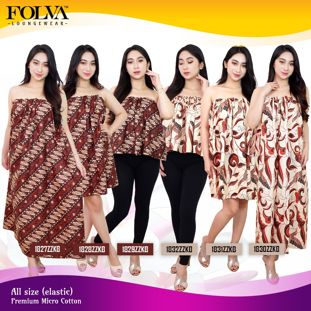 Jual FOLVA Kemben SPA Salon Pijat Facial motif batik katun halus ...