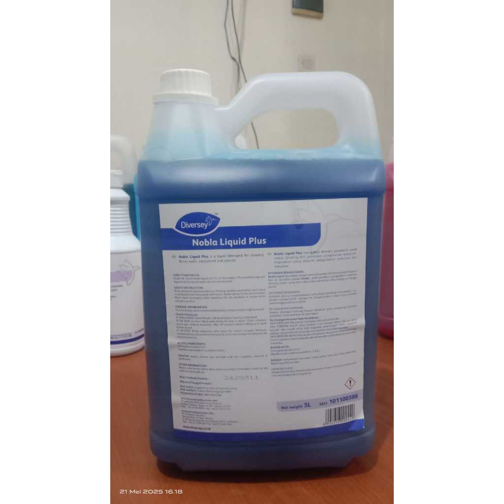 Jual Diversey Nobla Liquid Plus - Multi Purpose Cleaner | Shopee Indonesia