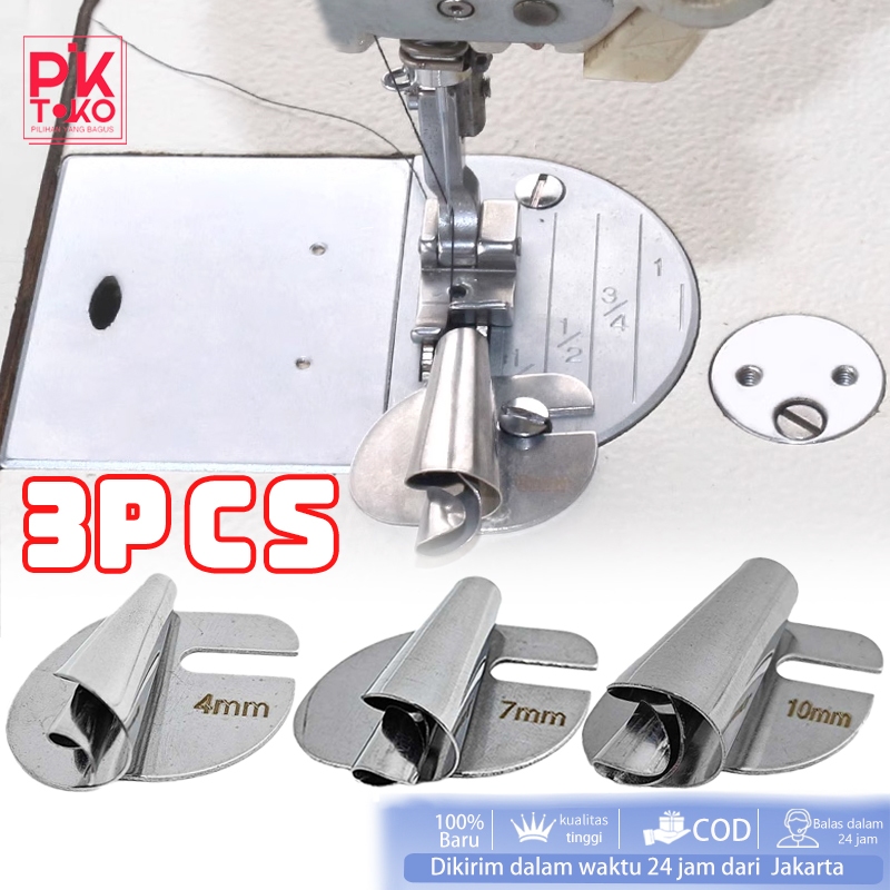 Jual Corong Kelim Mesin Jahit Corong Lipat Praktis 3pcs High Speed Sepatu Material Tahan Lasak ...