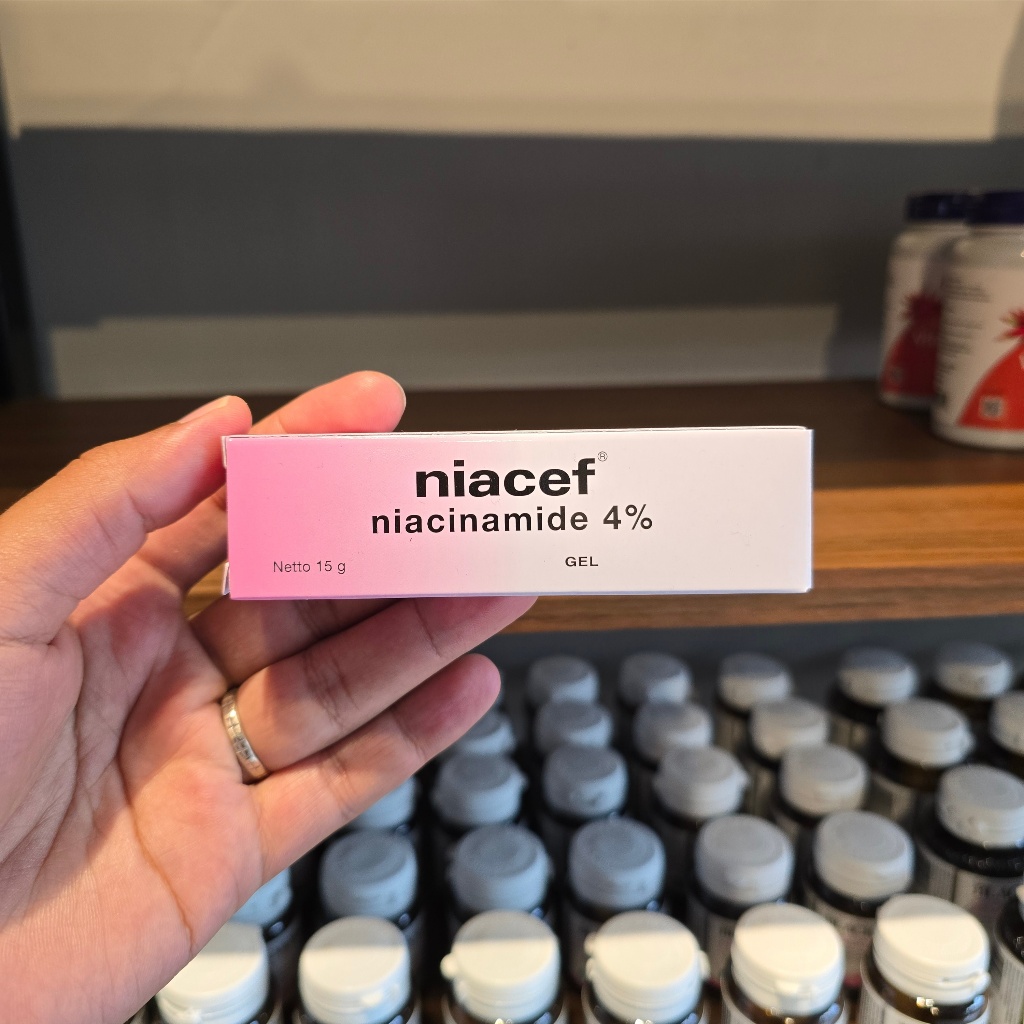 Jual Niacef 4 % Gel untuk Mengatasi Jerawat (15 Gram) | Shopee Indonesia