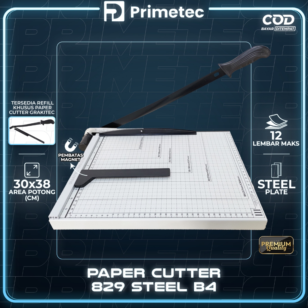 Jual Paper Cutter B4 Lebih Besar Dari F4 Alat Potong Kertas Pemotong Kertas Alat Potong