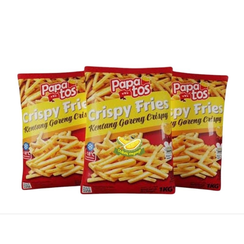 Jual PAPATOS Kentang crispy 1kg | Shopee Indonesia
