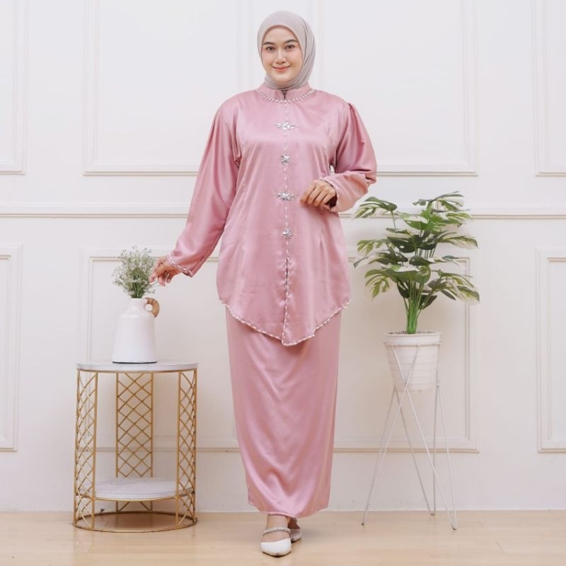 Jual Alana One Set Baju Kurungan Melayu Malaysia Kekinian Full Payet ...