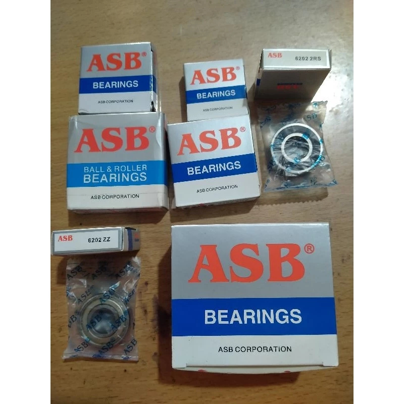 Jual BEARING /KeLahar / Ball Bearing / Laker ASB 6200 ZZ dan 2RS ...