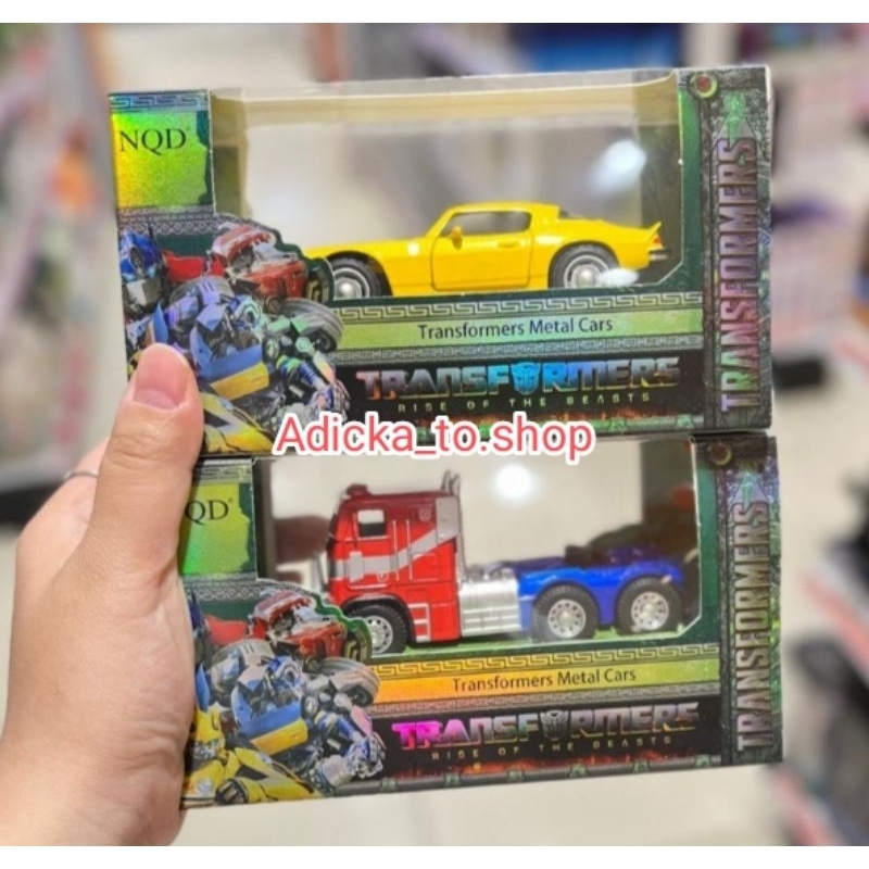 Jual Transformers Metal Cars Mainan mobil Transformers Optimus prime ...