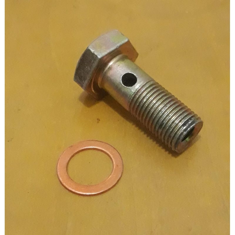 Jual Bolt Joint Baut Nepel Oli / Solar Ukuran 10mm Drat Halus + Ring ...