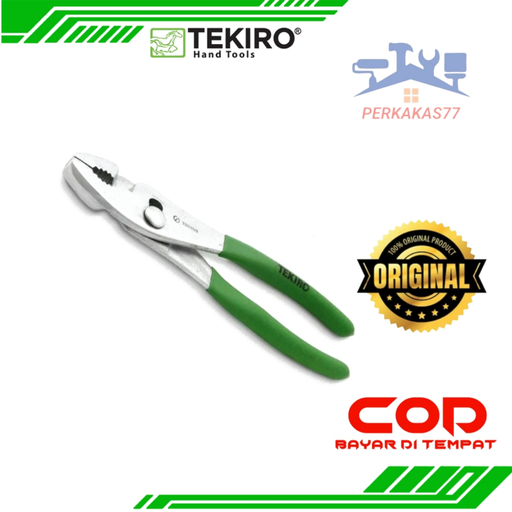 Jual Tang Bongkar Pasang 6" ~ 8" inch / Slip Joint Pliers TEKIRO ...