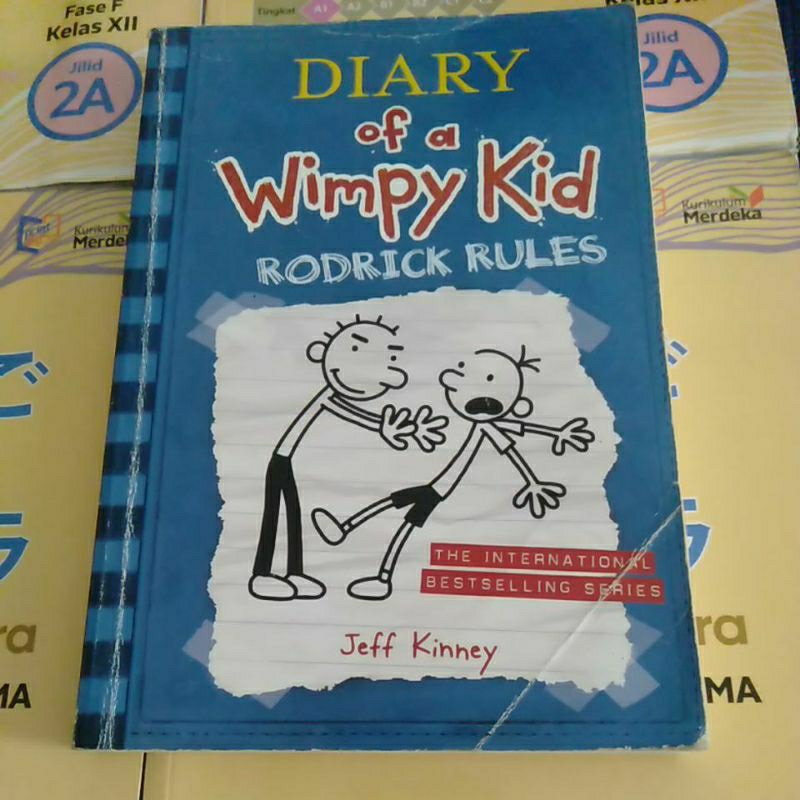 Jual diary of a wimpy kid rodrick rules jeff kinney | Shopee Indonesia