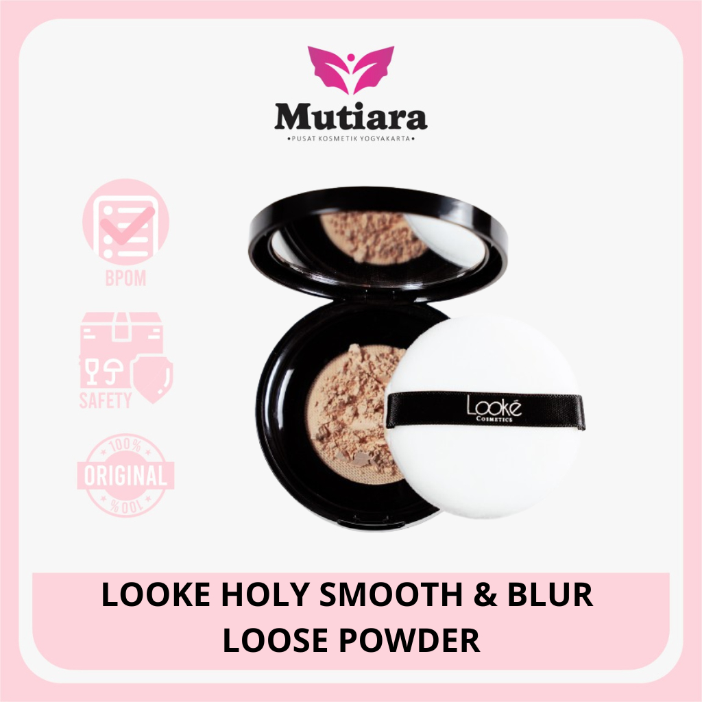 Jual LOOKE HOLY SMOOTH & BLUR LOOSE POWDER | Shopee Indonesia