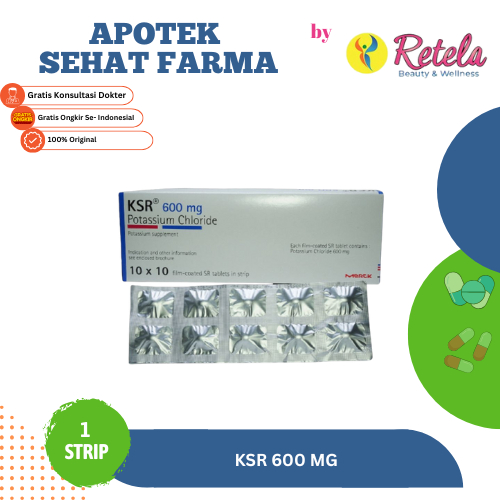 Jual KSR 600 MG 1 STRIP 10 TABLET | Shopee Indonesia