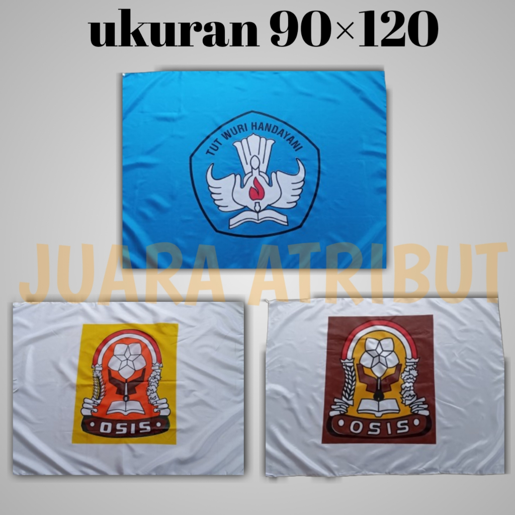 Jual BENDERA OSIS / BENDERA TUTWURI / BENDERA OSIS SMP / BENDERA OSIS ...