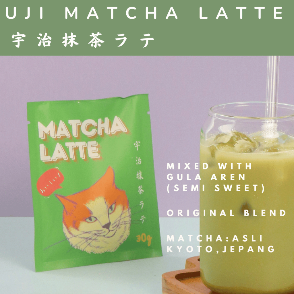 Jual Uji Matcha Latte [Semi Sweet] | Original blend by Dapur Oishi with ...