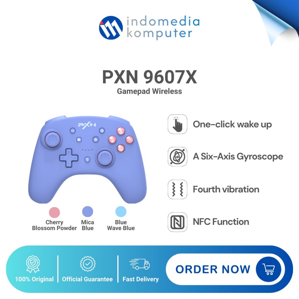Jual Gamepad Wireless PXN-9607X Wireless Gamepad 3 Colour Gamepad PXN-9607X Wireless | Shopee ...