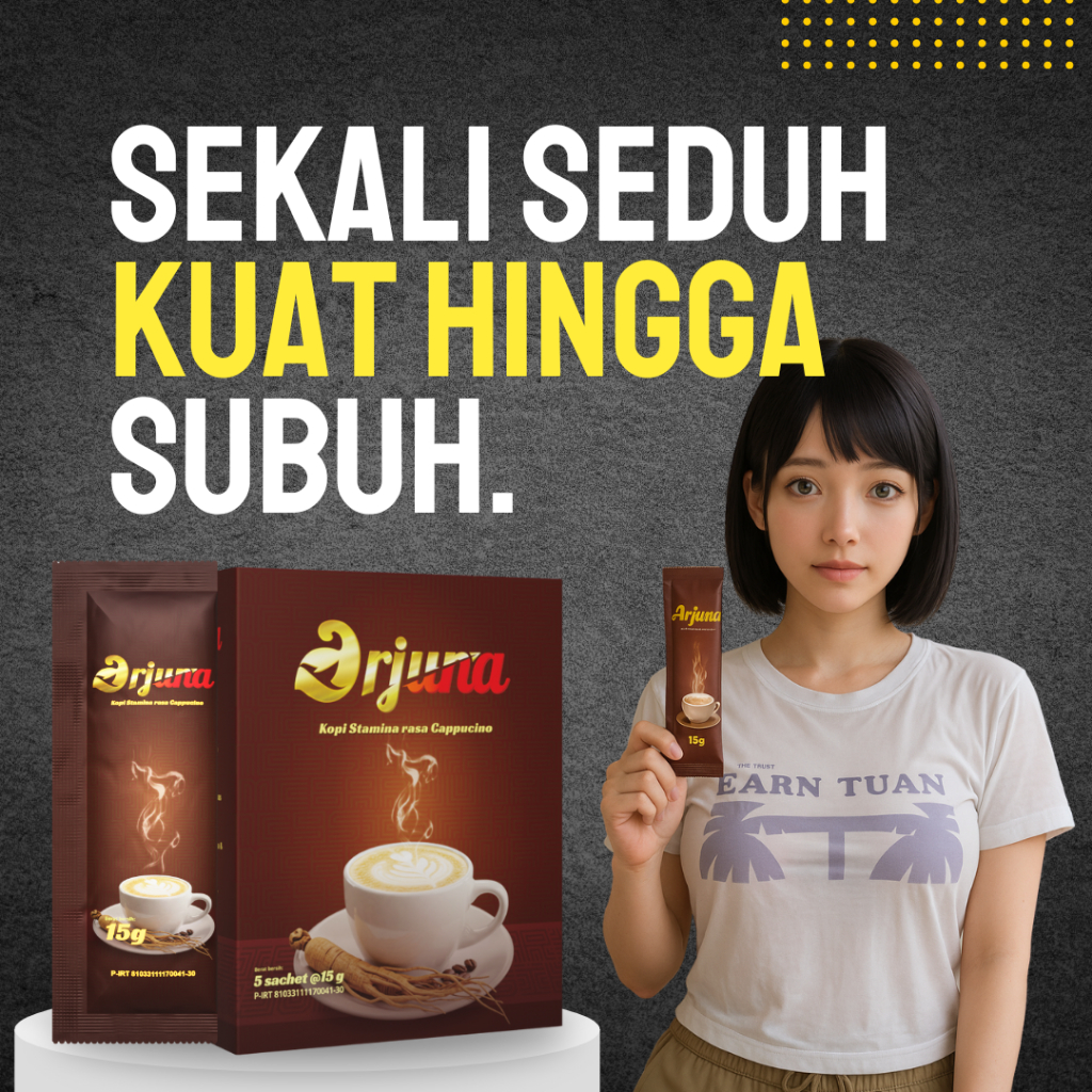 Jual Kopi Arjuna Original - Kopi Stamina Pria Tahan Lama Tanpa Efek ...