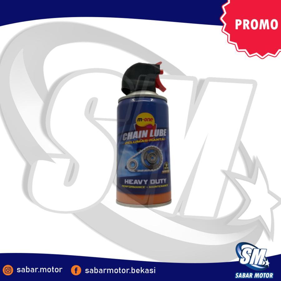 Jual M-one Chain Lubricant high performance 300ml Chain lube Heavy Duty ...