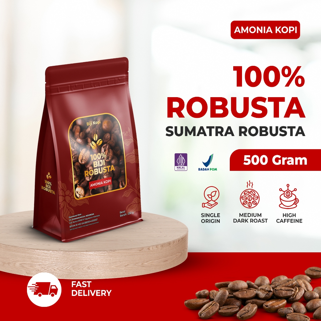 Jual Kopi Robusta Istimewa - Roasting Medium to Dark 500g / Biji Kopi ...