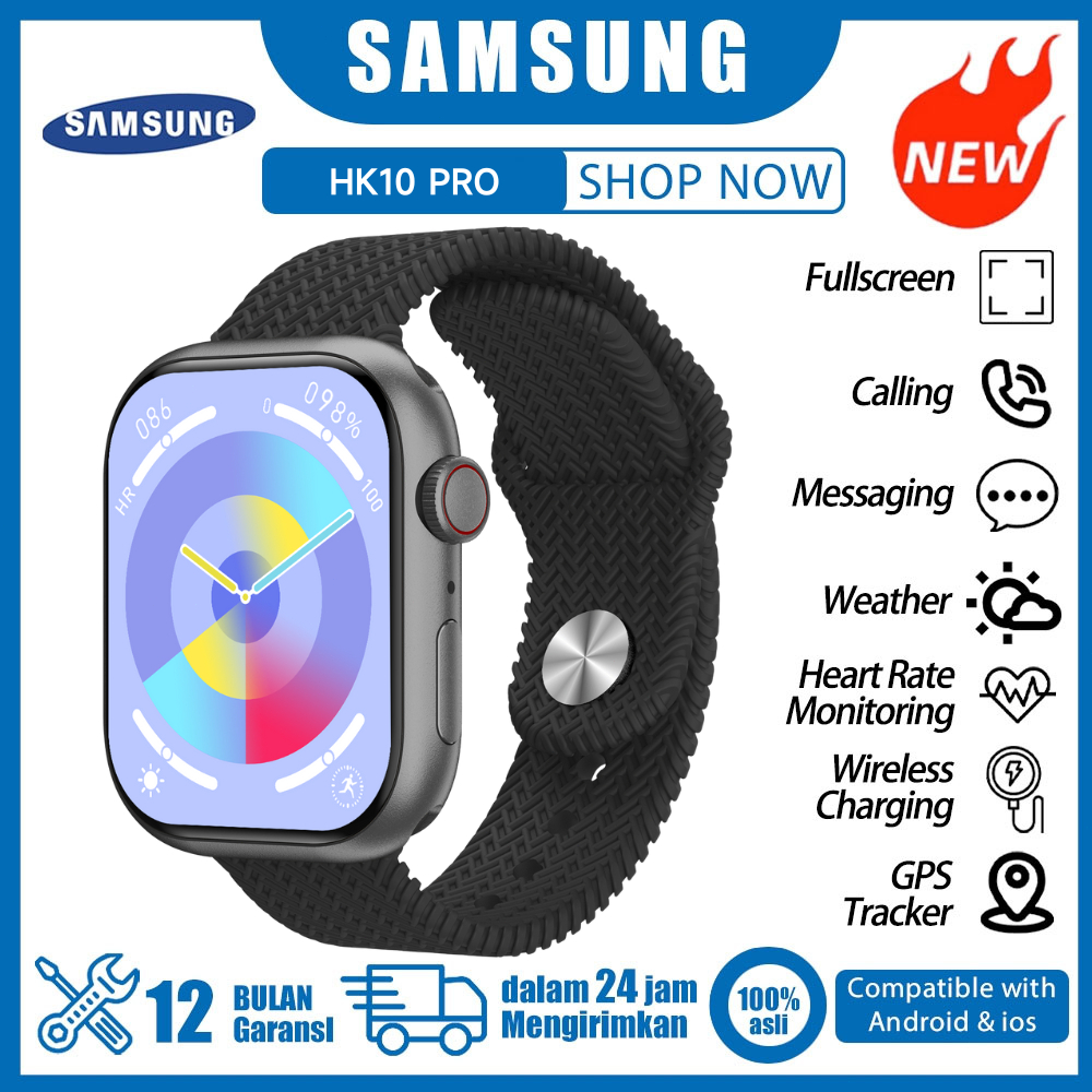 Jual 100% Ori SAMSUNG jam tangan Smartwatch AMOLED Always On Display 2. ...