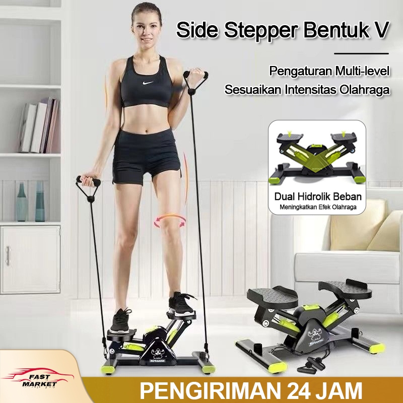 Jual [Fast Market×RIFOAMXN] Mini Fitness Rumah V-stepper Mini Side Stepper Steper Machine ...
