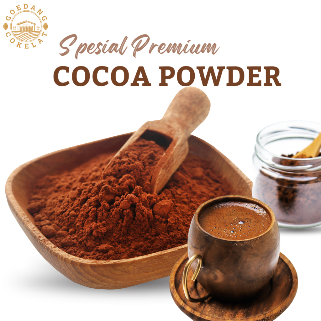Jual Goedang Cokelat | Coklat BUBUK MINUMAN | Cocoa Powder Premium 1kg ...