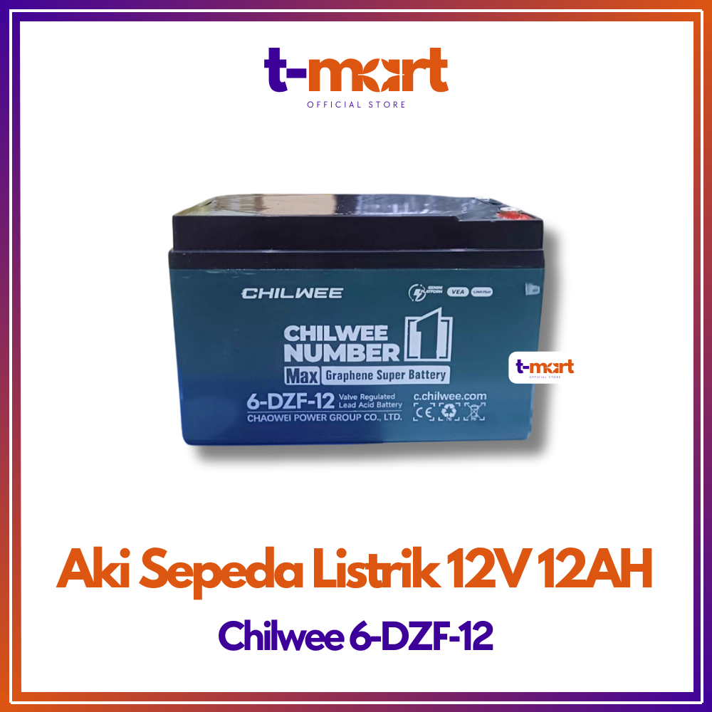 Jual Aki Sepeda Listrik Chilwee 12V 12Ah – Baterai VRLA GEL 6-DZF-12 | Shopee Indonesia