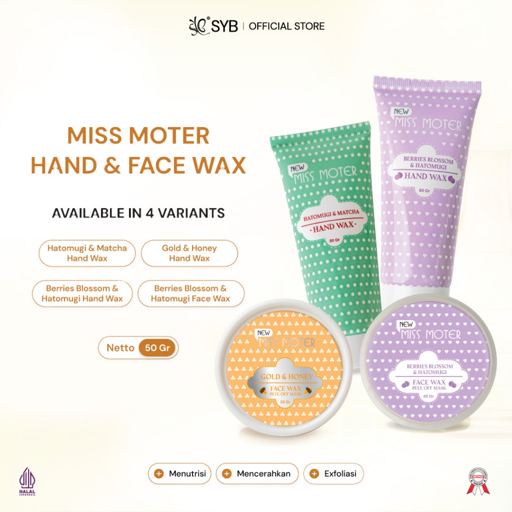 Jual NEW SYB MISS MOTER WAX PEEL OFF MASK (MASKER WAJAH, TANGAN & KAKI ...