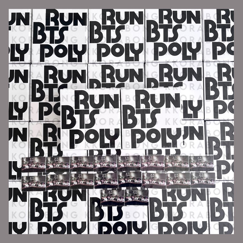 Jual [READY] BTS RUN POLY Board Game Photobook | Shopee Indonesia