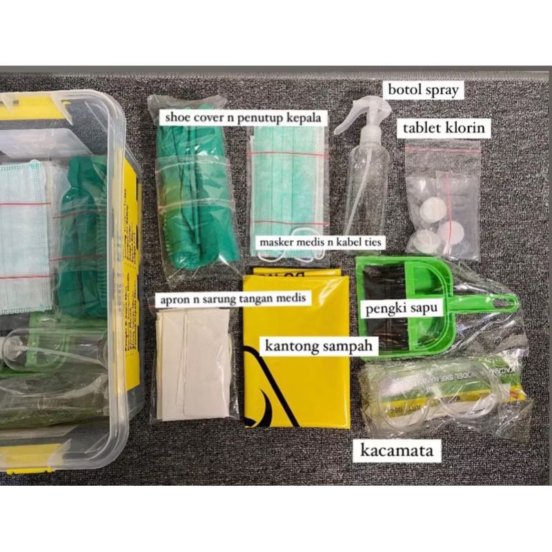 Jual Refill Spill Kit / Isi Spil Kit APD Klinik RS Puskesmas | Shopee ...