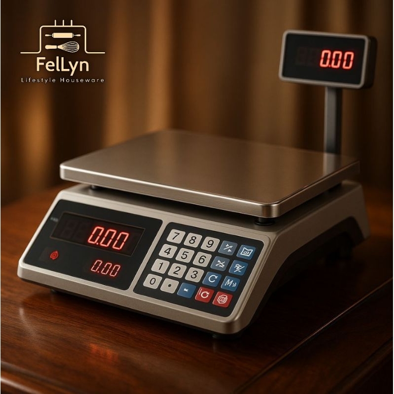 Jual TIMBANGAN DIGITAL 40KG DOUBLE DISPLAY / TIMBANGAN BUAH / TIMBANGAN ...