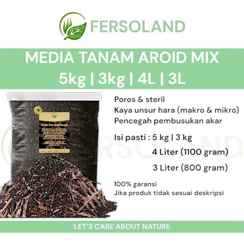 Jual Media Tanam Aroid Premium 5kg 3kg 4L 3L | Siap Pakai, Super Porous, Anti Busuk – Monstera ...