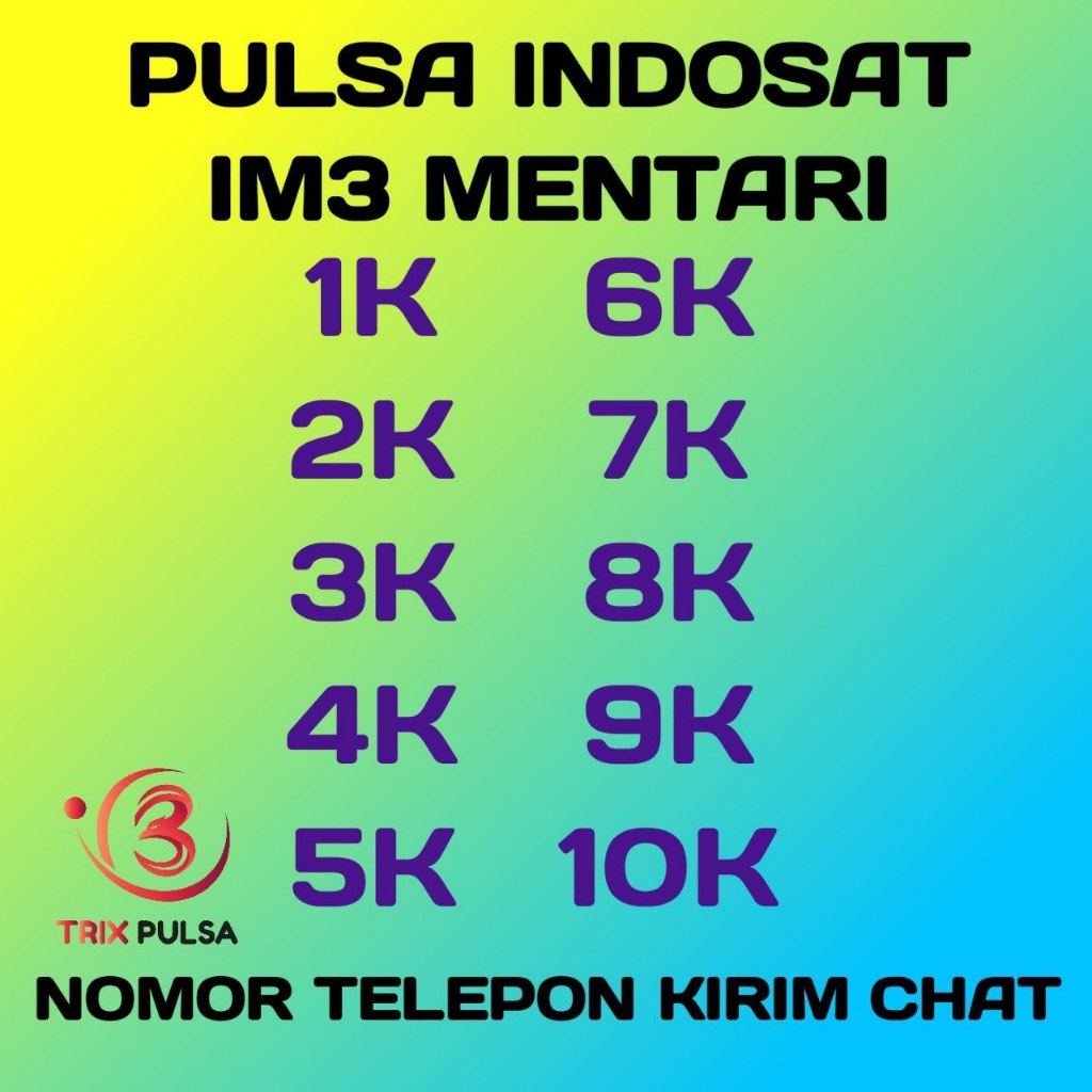 Jual PULSA 1000 SAMPAI 10000 INDOSAT OOREDOO | Shopee Indonesia