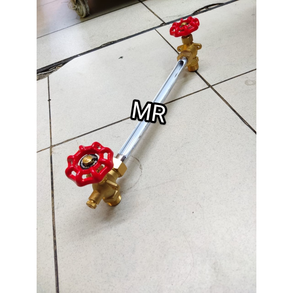 Jual Level Gauge - Water Gauge Kuningan 1/2" Inch x 80Cm Sight Glass ...