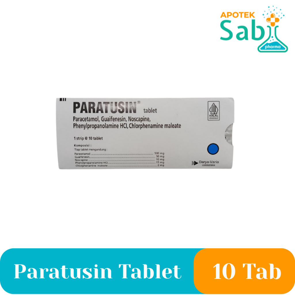 Jual Paratusin 1 Strip Isi 10 Tablet / Paratusin Tablet | Shopee Indonesia