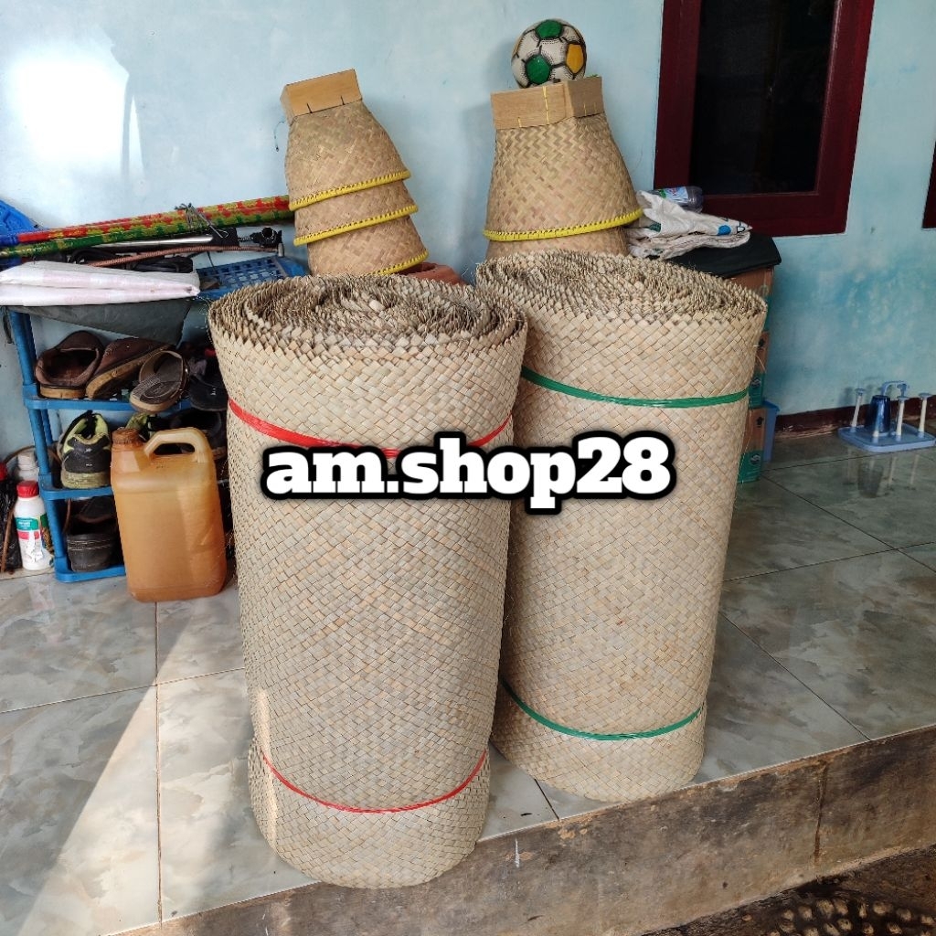 Jual Tikar Anyaman Pandan Tikar Jenazah Ukuran Standar 180x120cm ...