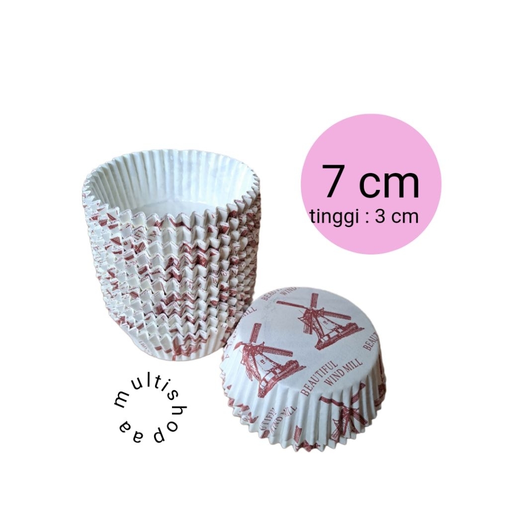 Jual cup roti laminasi bulat diameter 7 cm KINCIR | 200 pcs | Shopee ...