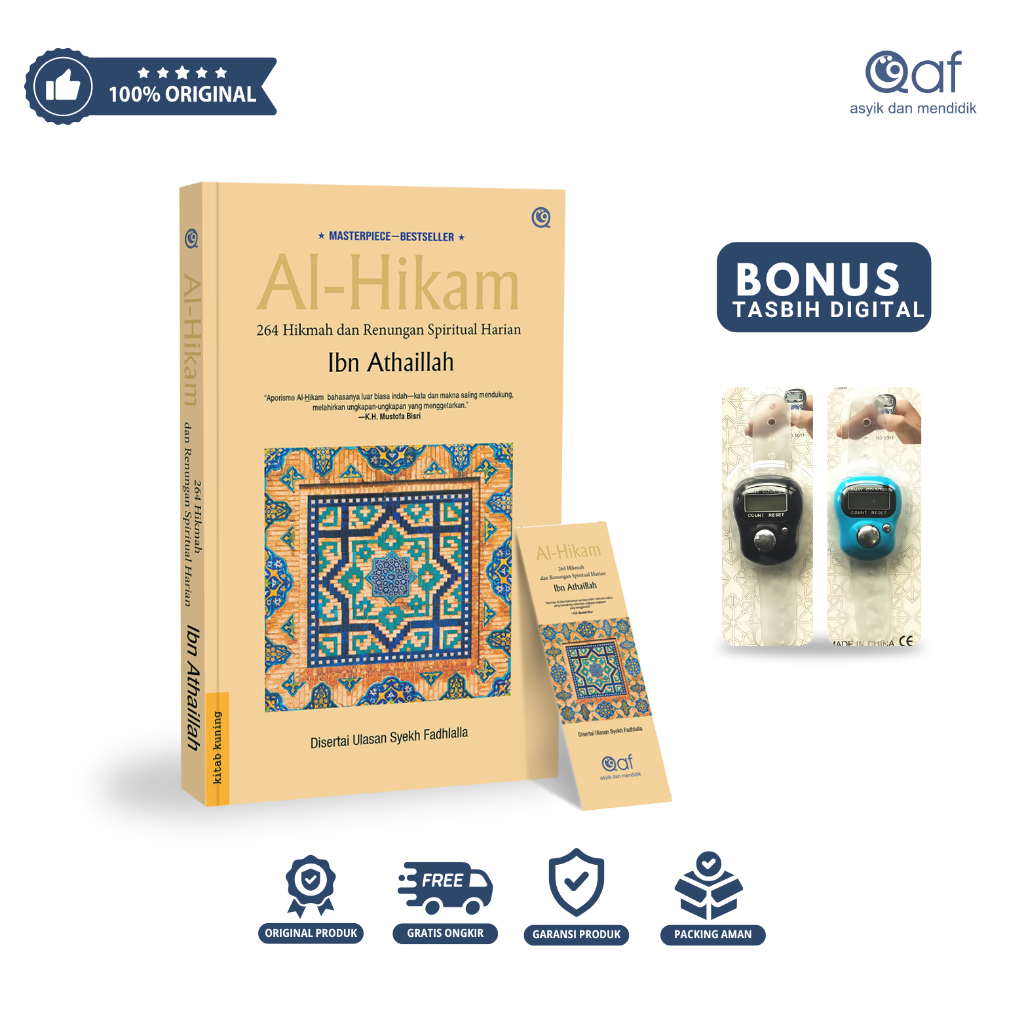 Jual Al-Hikam 264 Hikmah dan Renungan Spiritual Harian - Penerbit Qaf ...