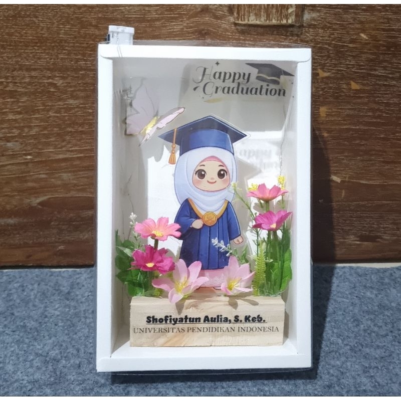 Jual Gift box akrilik kado wisuda graduation ulang tahun anniversary ...