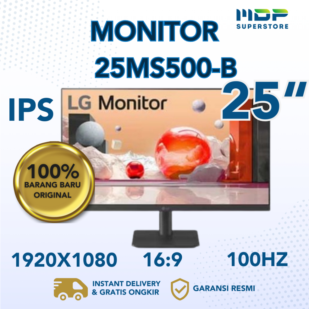 Jual LCD MONITOR LG 25" 25MS500-B | Shopee Indonesia