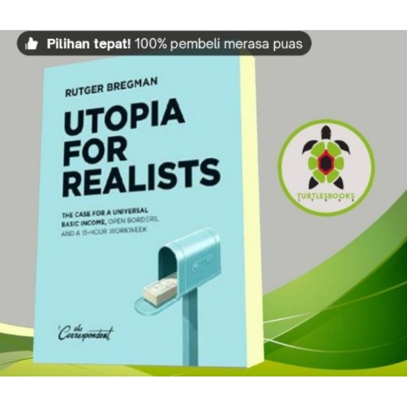 Jual Buku Utopia for Realists Rutger Bregman | Shopee Indonesia